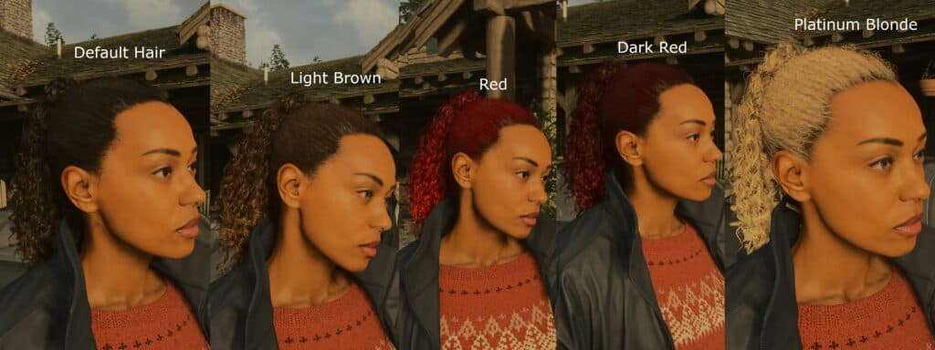 Saga Alternate Hair Colors v1.1 | Alan Wake 2 Mod Download